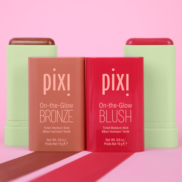 Soft Glow Duo - Blush & Bronze Stick Set for Radiant Skin - Pixi Beauty ...